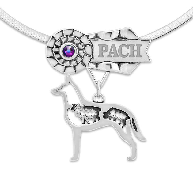 Belgian Malinois PACH Necklace, Custom Dog Sport Jewelry – Dazzling Paws