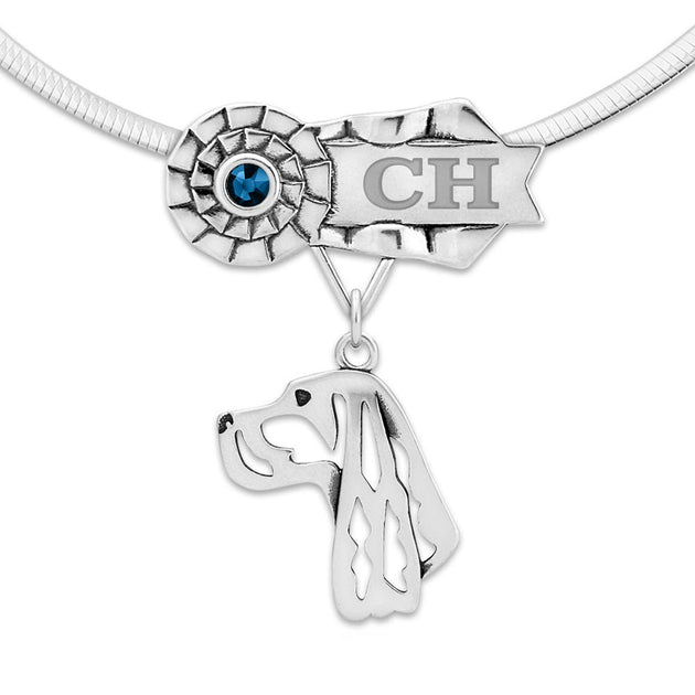 Gordon Setter Champion Necklace, Dog Show Jewelry – Dazzling Paws