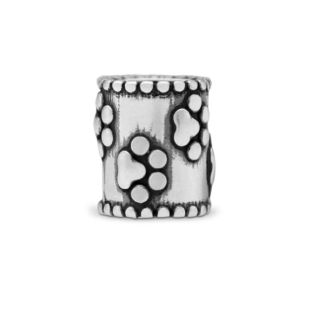 Sterling Silver Never Ending Paw Bead – Dazzling Paws