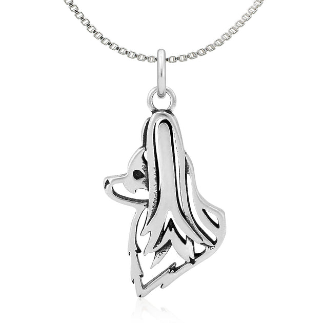 Papillon Necklace in Sterling Silver – Dazzling Paws