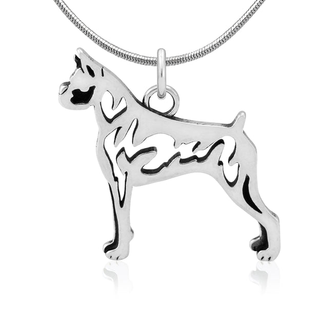 Boxer Necklace Jewelry – Dazzling Paws