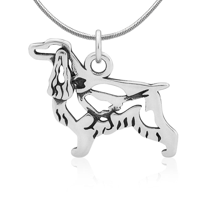 English Cocker Spaniel Necklace Jewelry – Dazzling Paws