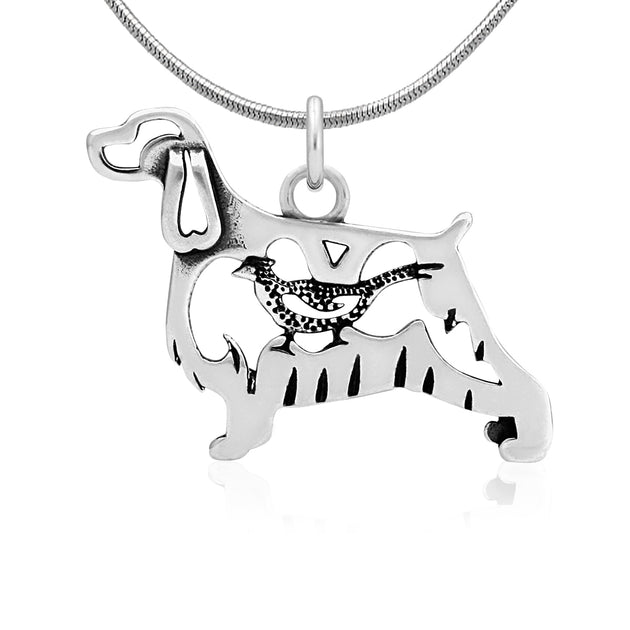 English Springer Spaniel Necklace Jewelry – Dazzling Paws