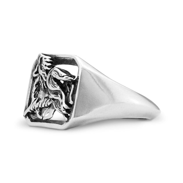 Sterling Silver Papillon Ring – Dazzling Paws
